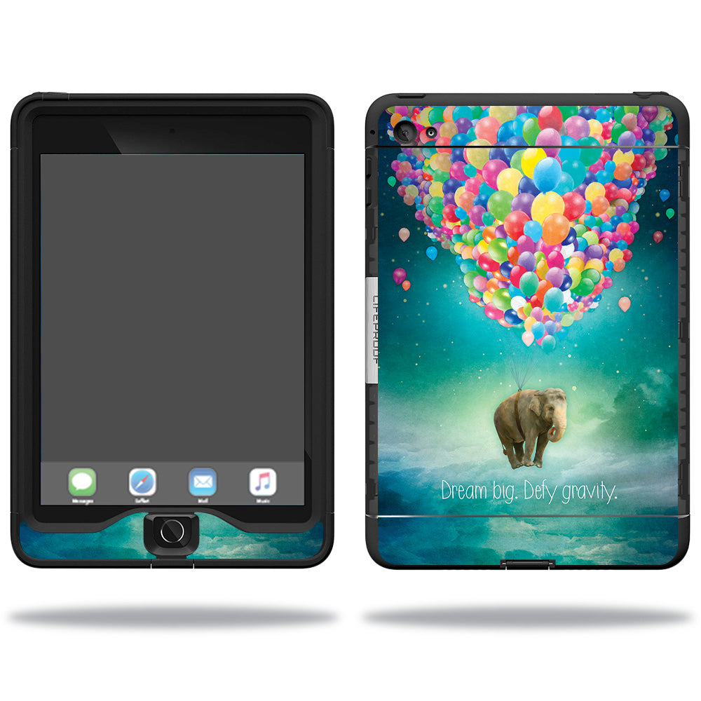 Elephant Balloons Skin For Lifeproof iPad Mini 4 Case nuud — MightySkins