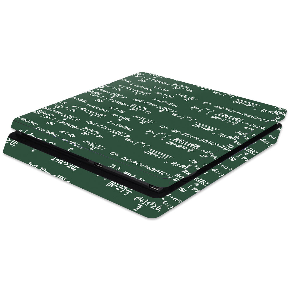 Equation Board Skin For Sony PS4 Slim Console — MightySkins