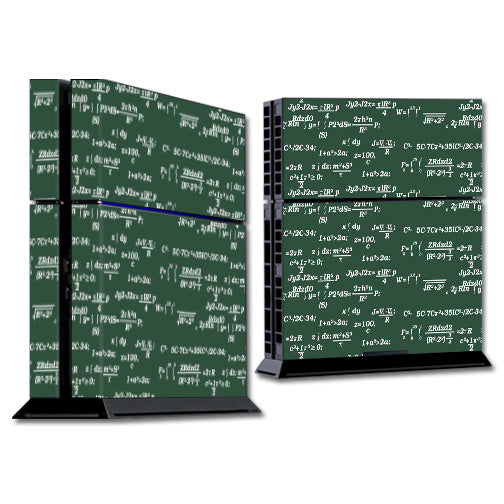 Equation Board Skin For Sony PS4 Console — MightySkins