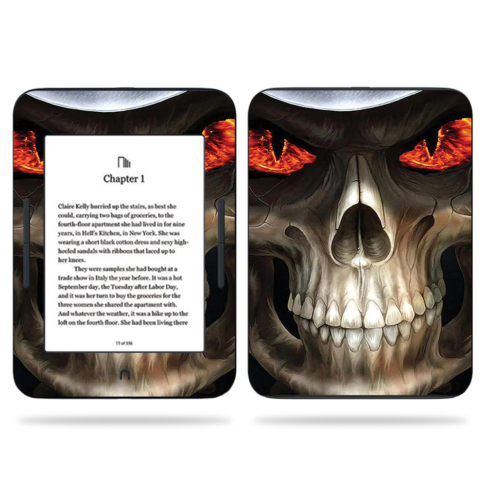 Evil Reaper Skin For Barnes & Noble NOOK GlowLight 3 (2017) — MightySkins