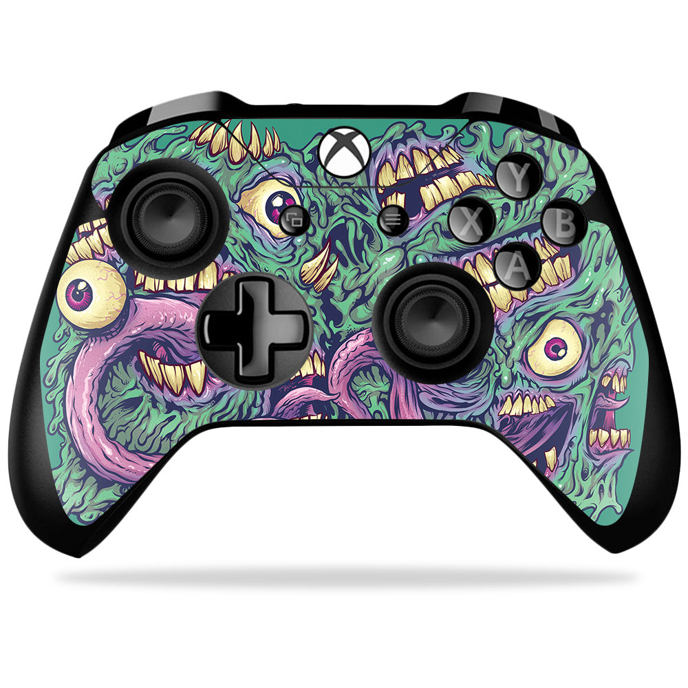 Eyes And Teeth Skin For Microsoft Xbox One X Controller — MightySkins