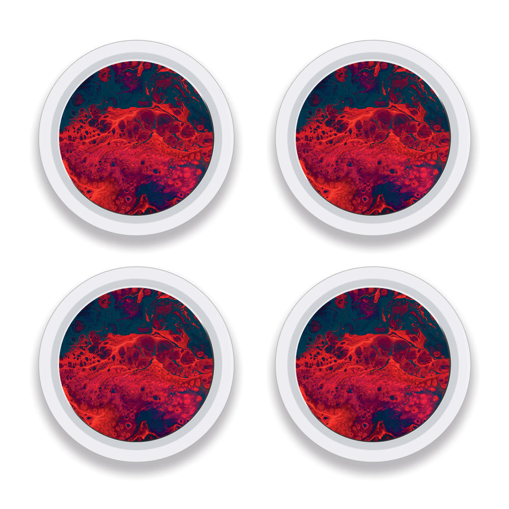Fiery Flow Skin For Apple AirTag (Original) 4 Pack of Skins — MightySkins