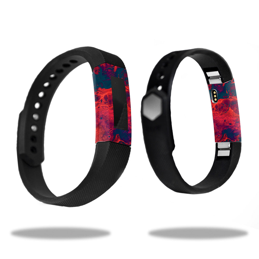 Fiery Flow Skin For Fitbit Alta — MightySkins