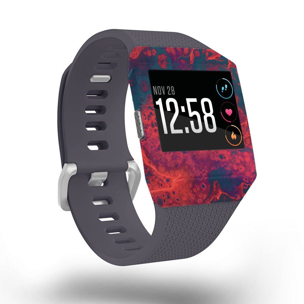 Fiery Flow Skin For Fitbit Ionic — MightySkins