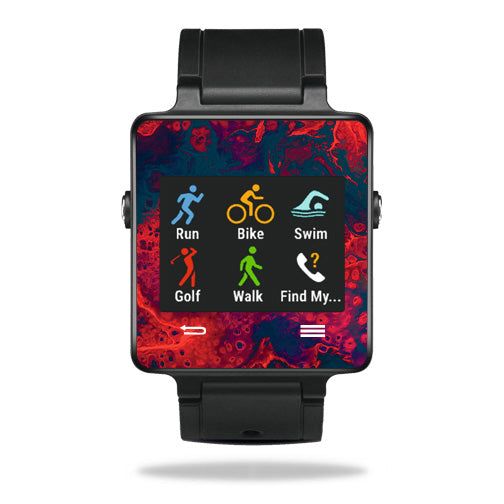 Fiery Flow Skin For Garmin Vivoactive — MightySkins