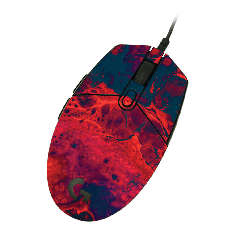 Fiery Flow Skin For Logitech G203 Lightsync / Prodigy — MightySkins