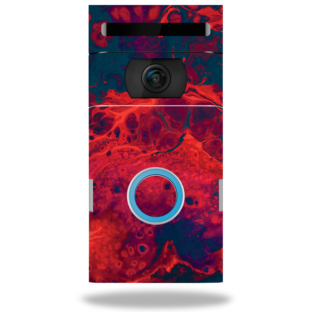 Fiery Flow Skin For Ring Doorbell 2 — MightySkins