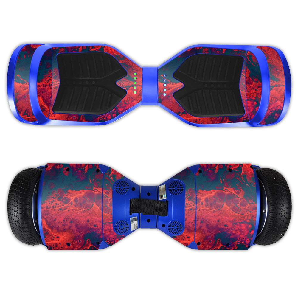 Fiery Flow Skin For Swagtron T3 — MightySkins