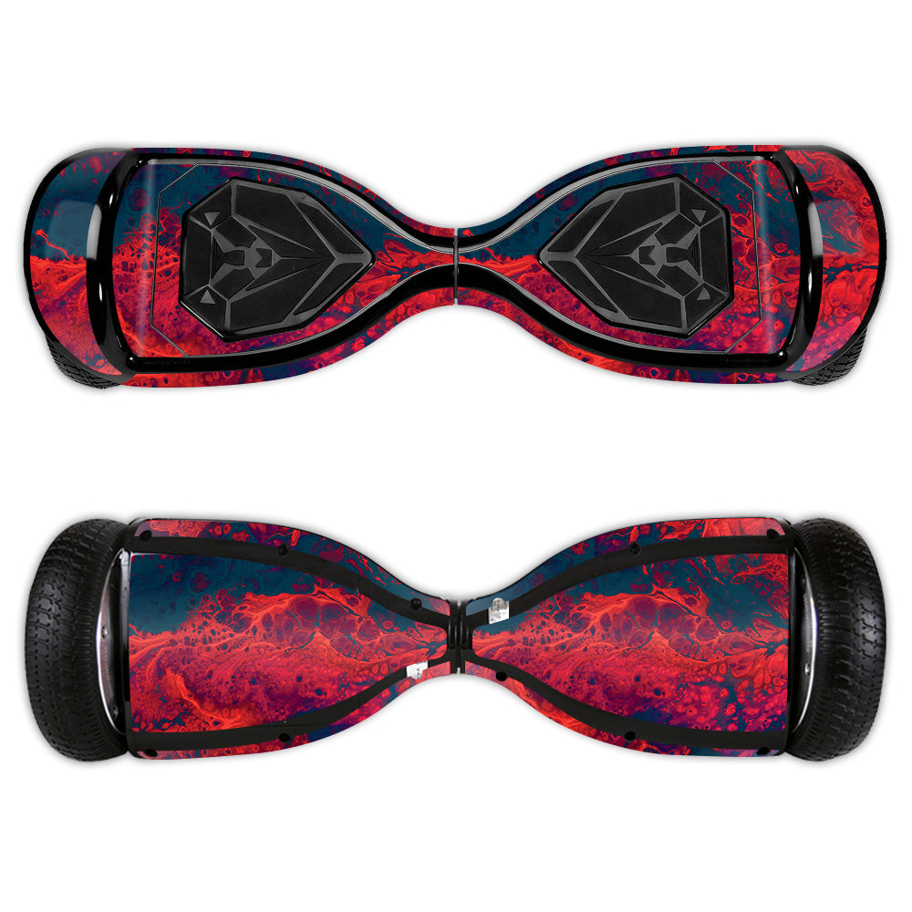 Fiery Flow Skin For Swagtron T5 — MightySkins