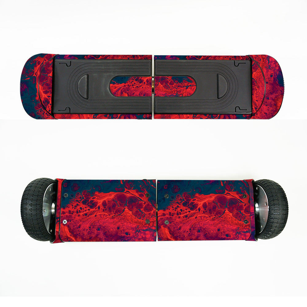 Fiery Flow Skin For Swagtron T8 — MightySkins