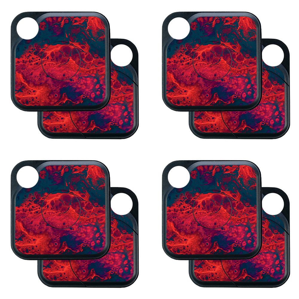 Fiery Flow Skin For Tile Pro 4 pack (Fits both 2020 & 2018) — MightySkins