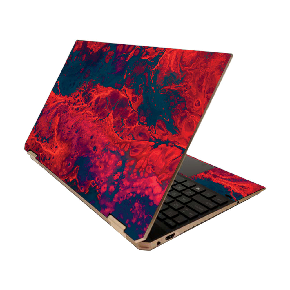 Fiery Flow Skin For Spectre x360 15" (2020) — MightySkins