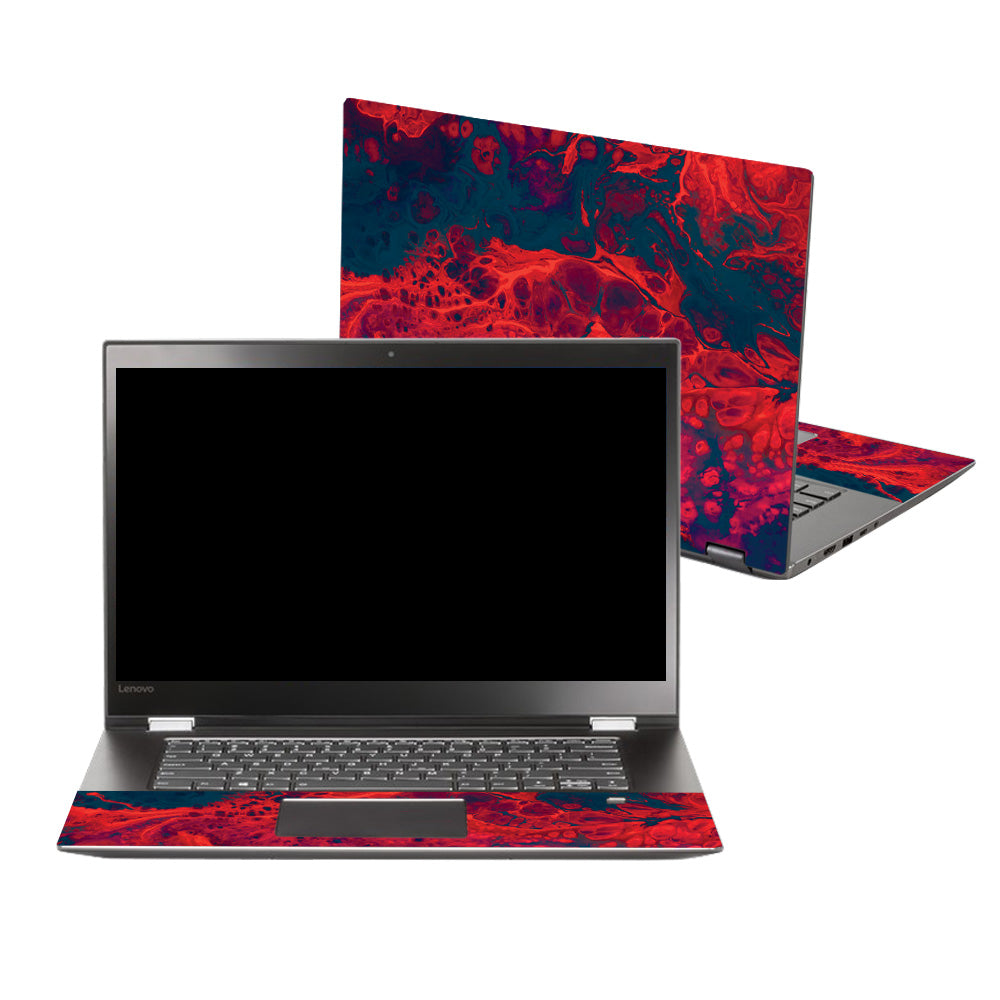 Fiery Flow Skin For Flex 5 14" (2017) — MightySkins