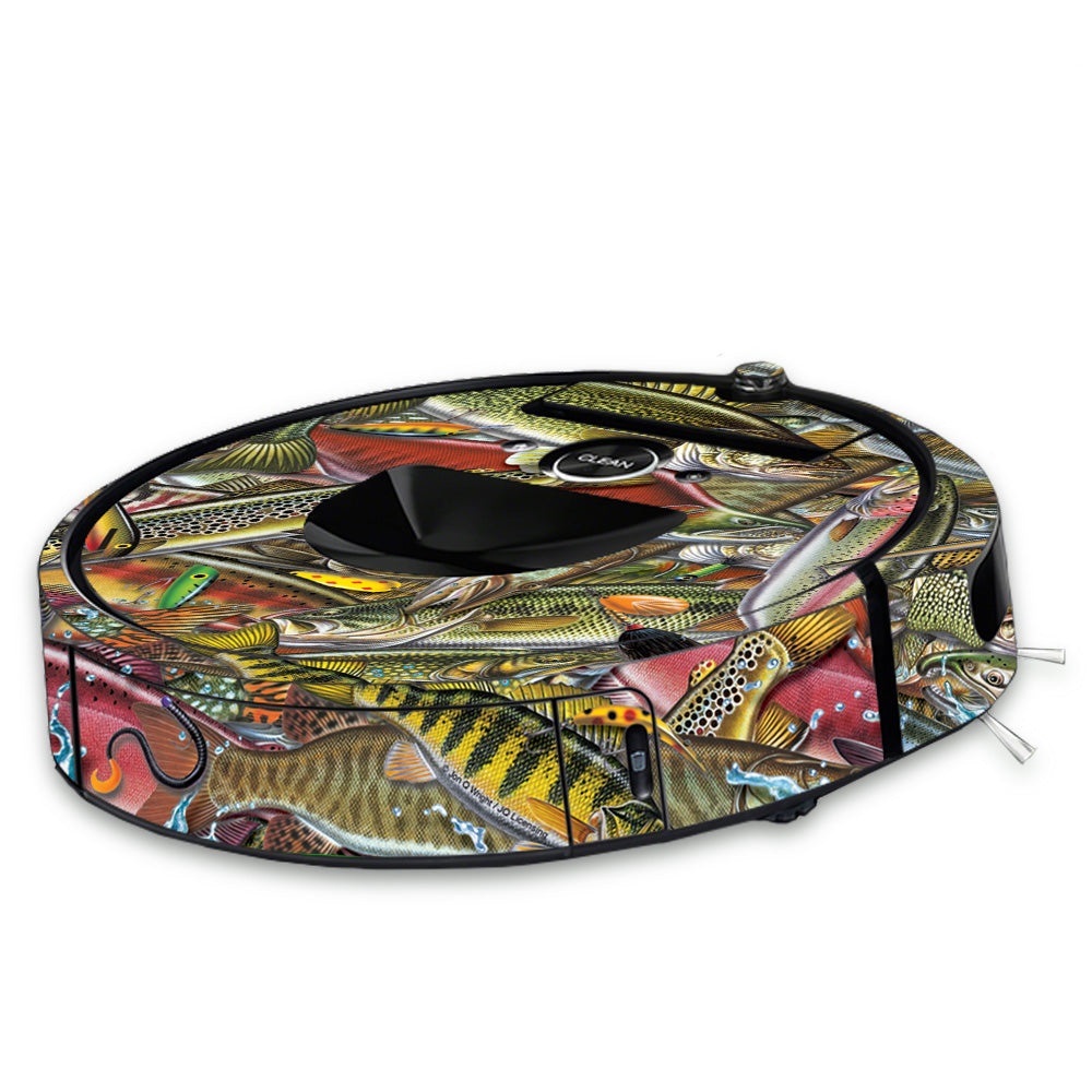 Fish Puzzle Skin For iRobot Roomba i7 Robot — MightySkins