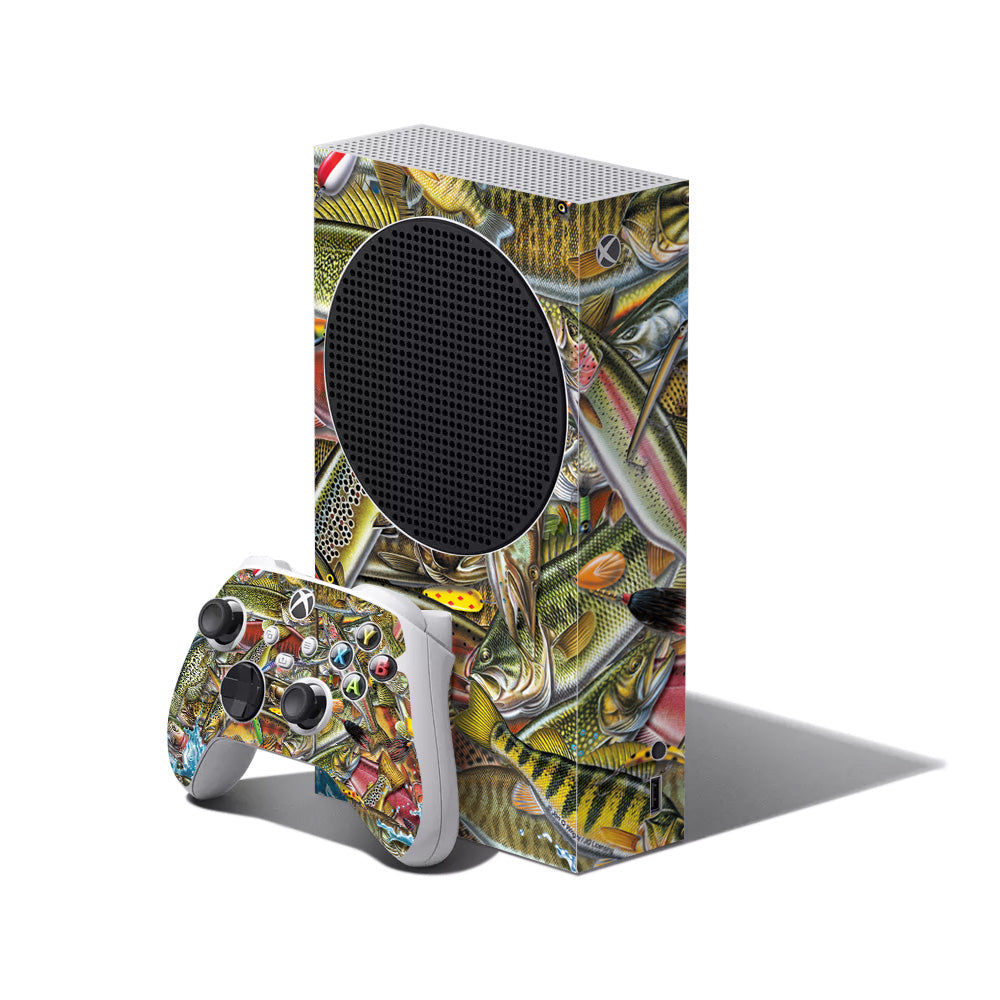 Fish Puzzle Skin For Microsoft XBOX Series S Bundle — MightySkins