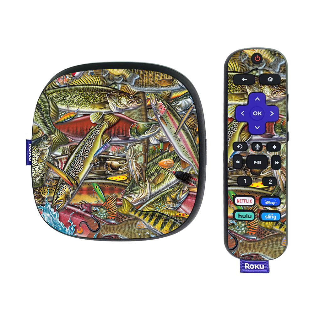 Fish Puzzle Skin For Roku Ultra HDR 4K Streaming Media Player (2020 ...