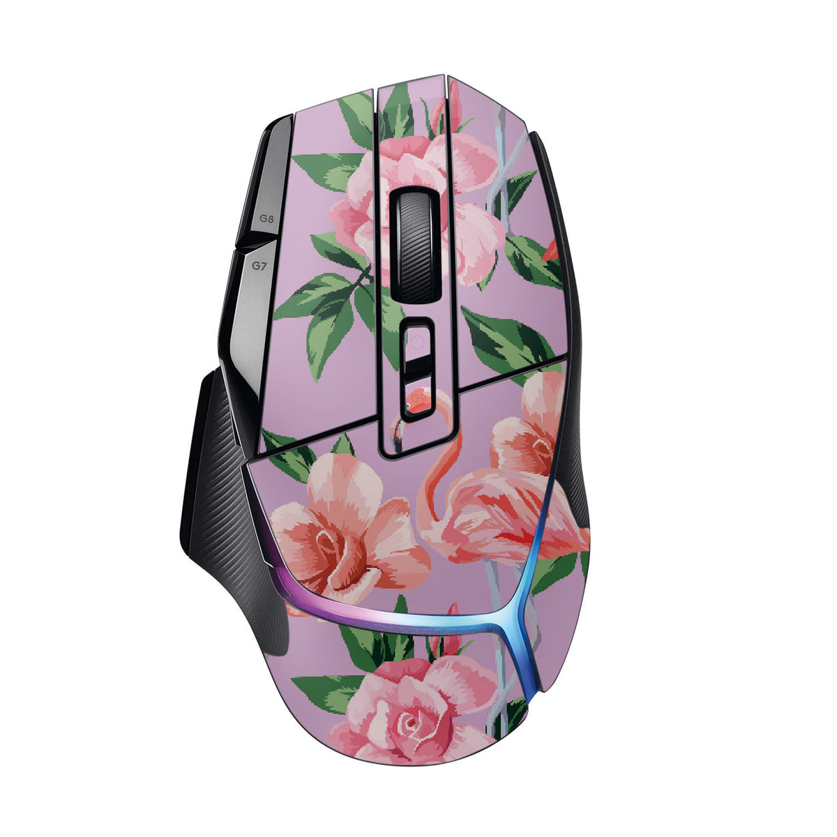 Flamingo Rose Skin For Logitech G502 X Plus — MightySkins