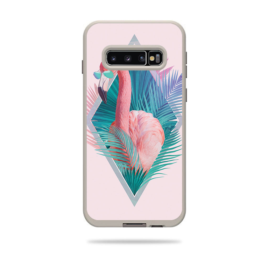 Flamingo Vice Skin For Lifeproof Fre Case Galaxy S10+ — MightySkins