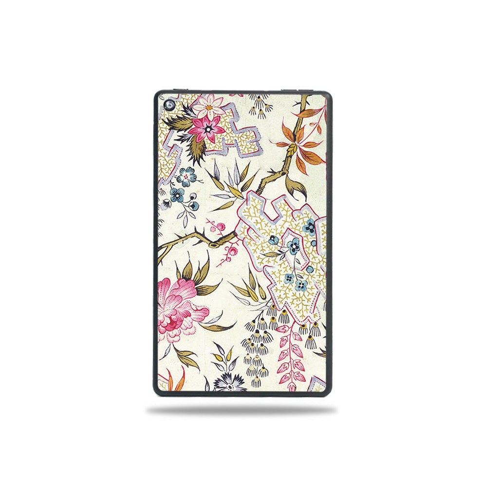 Floral Design Skin For Amazon Fire 7 Tablet (2019) — MightySkins