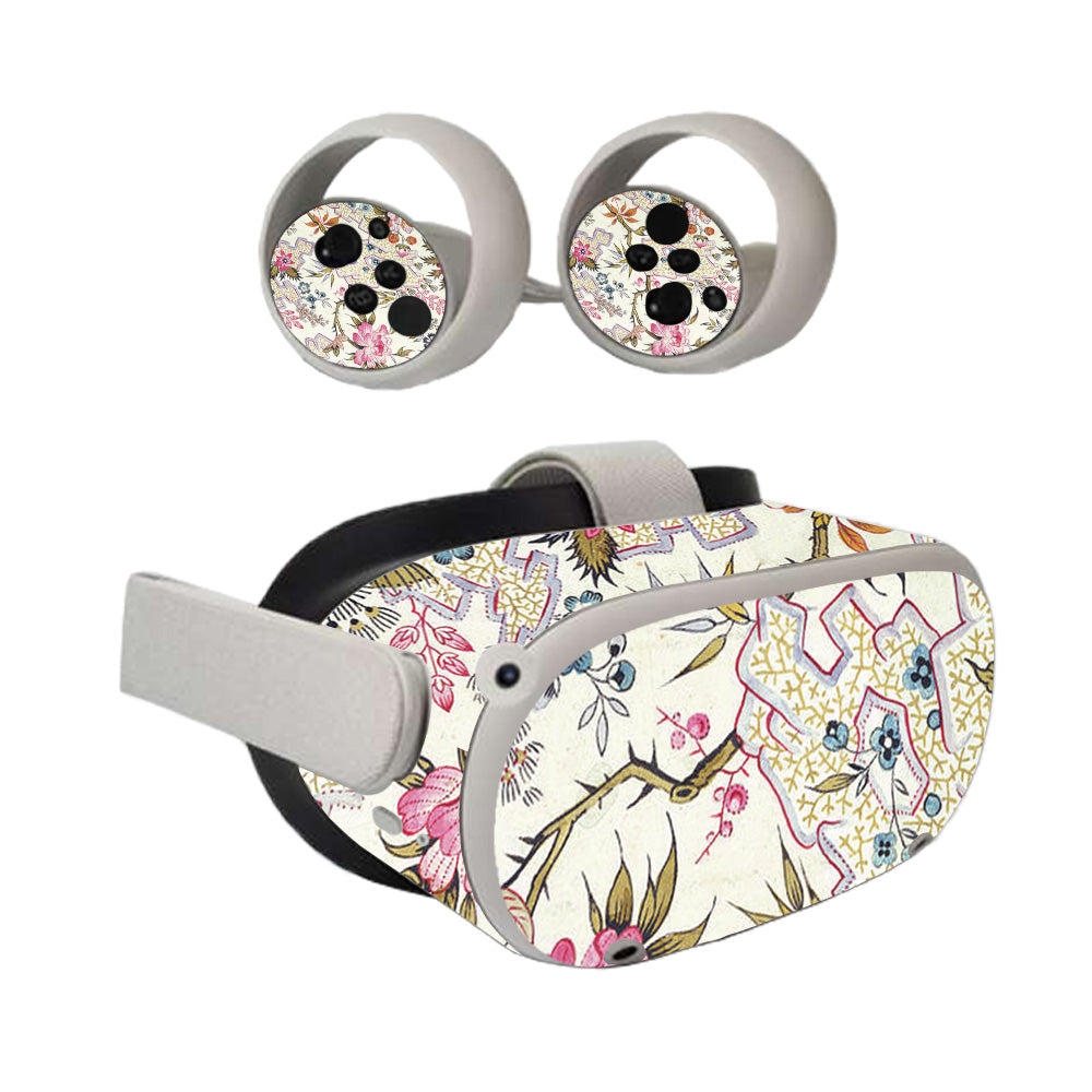 Floral Design Skin For Oculus Quest 2 — MightySkins