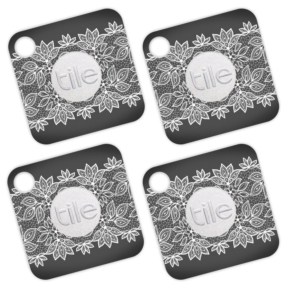Floral Lace Skin For Tile Mate (4 Pack of Skins) — MightySkins