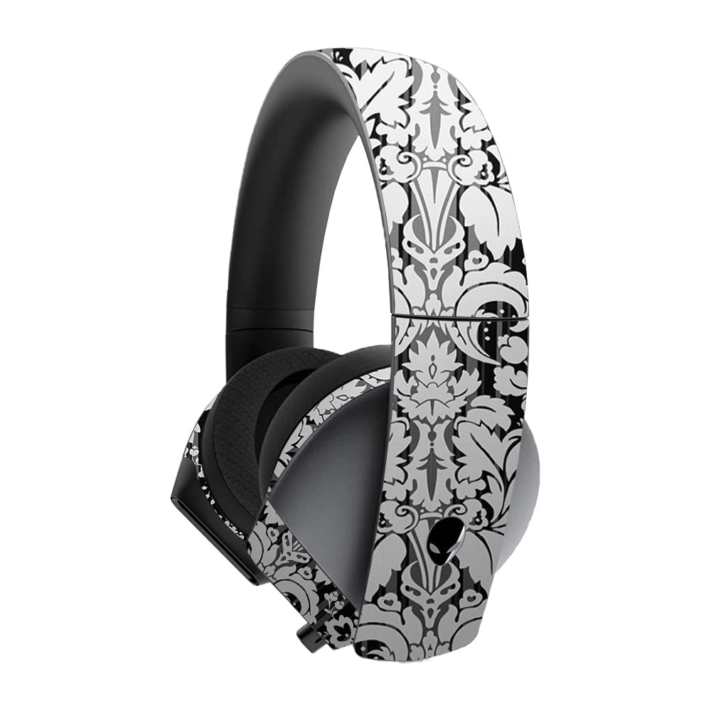 Floral Retro Skin For Alienware 7.1 Gaming Headset — MightySkins