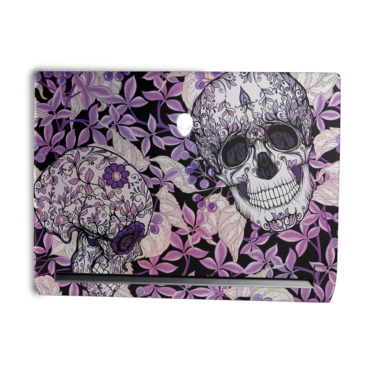 Flower Skull Skin For Alienware M15 R7 (2022) Laptop — MightySkins