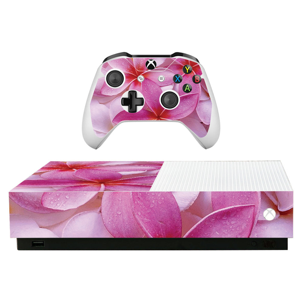 Flowers Skin For Microsoft Xbox One S All-Digital Edition — MightySkins