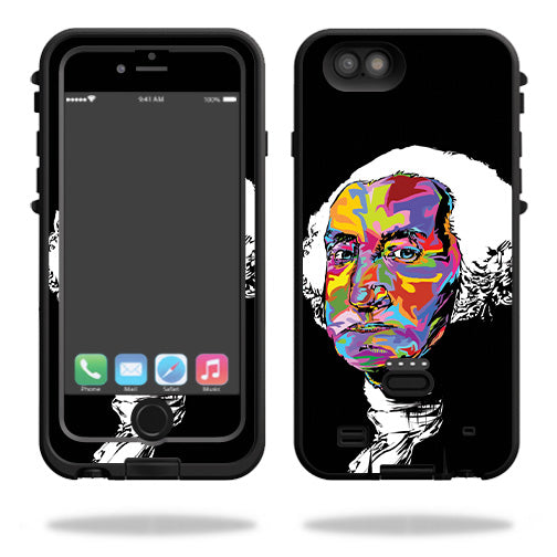 Founding Father Skin For Lifeproof Fre POWER iPhone 6/6S — MightySkins