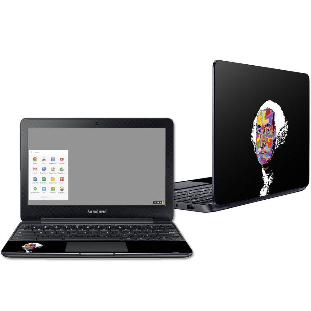 Founding Father Skin For Chromebook 3 11.6" — MightySkins