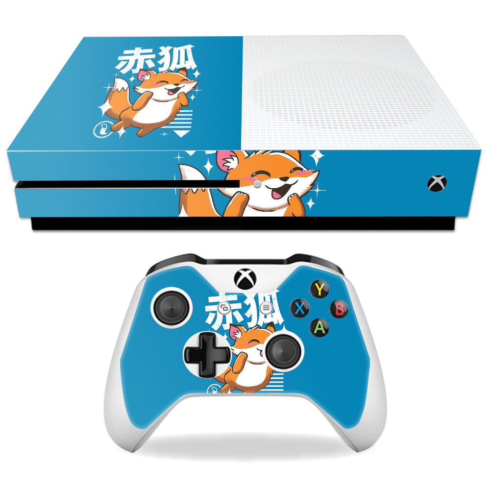 Fox Kawaii Skin For Microsoft Xbox One S — MightySkins