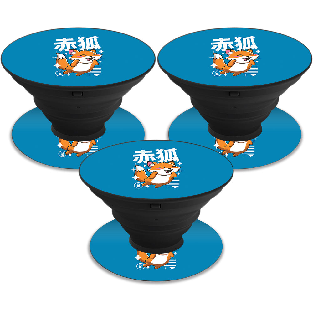 Fox Kawaii Skin For PopSocket PopSocket — MightySkins