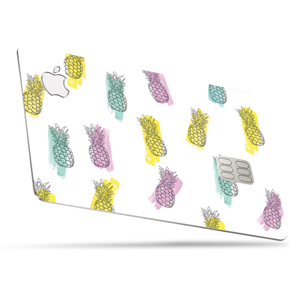 Funky Pineapples Skin For Apple Card — MightySkins