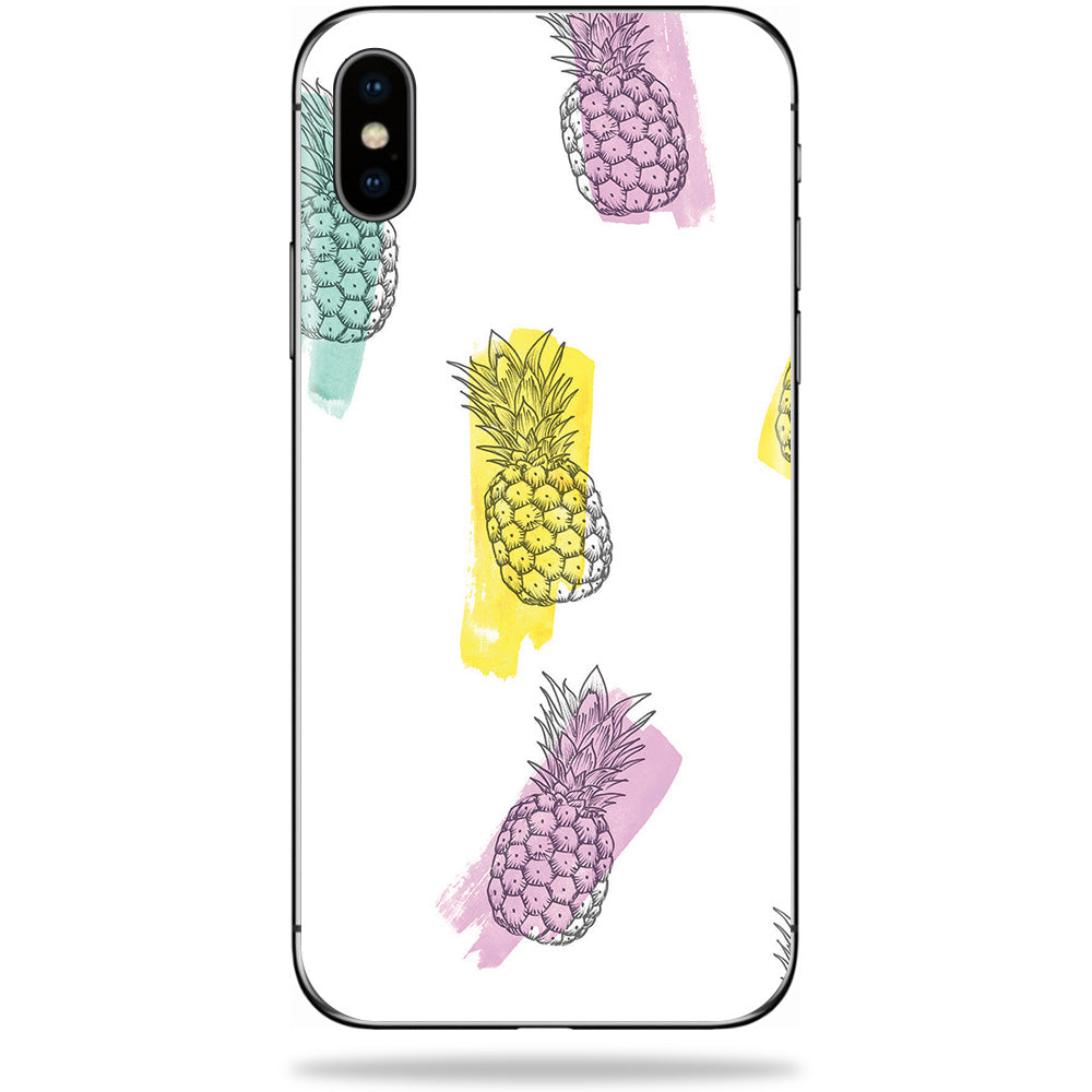 Funky Pineapples Skin For Apple iPhone X — MightySkins
