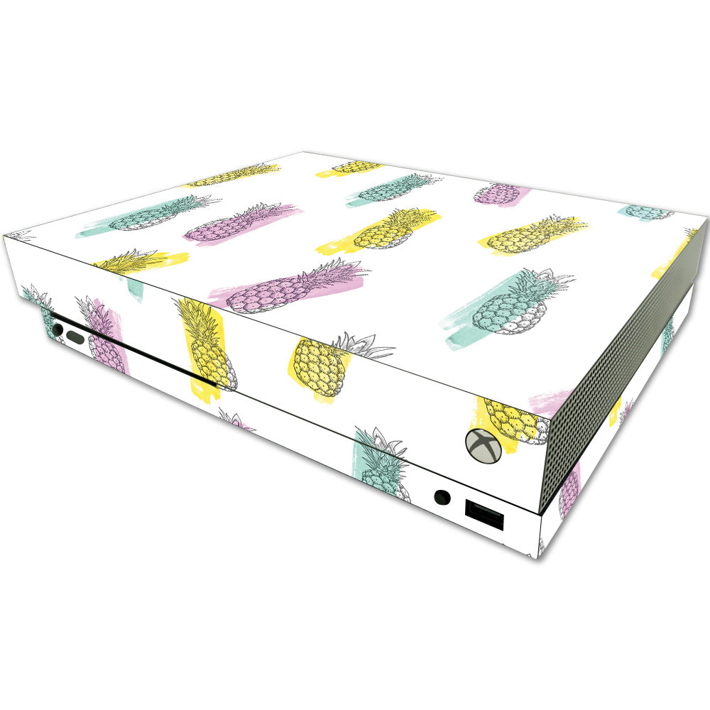 Funky Pineapples Skin For Microsoft One X Console Only — MightySkins