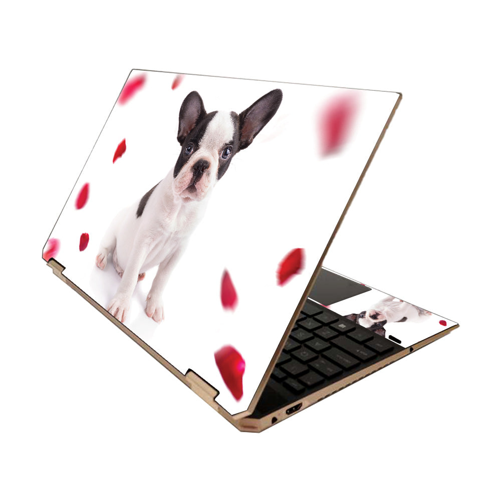 Furry Frenchie Skin For HP Spectre x360 15" (2020) Laptop — MightySkins
