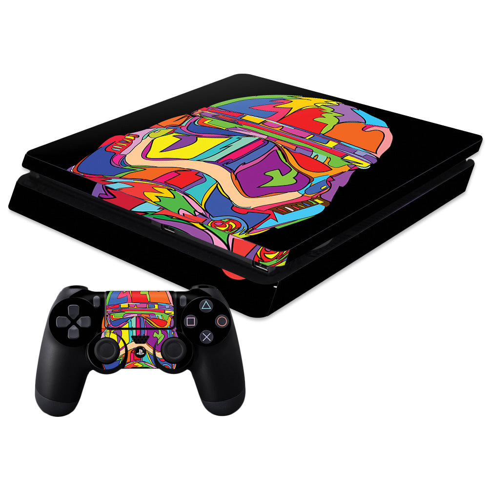 Galactic Soldier Skin For Sony PS4 Slim & Controller Combo — MightySkins