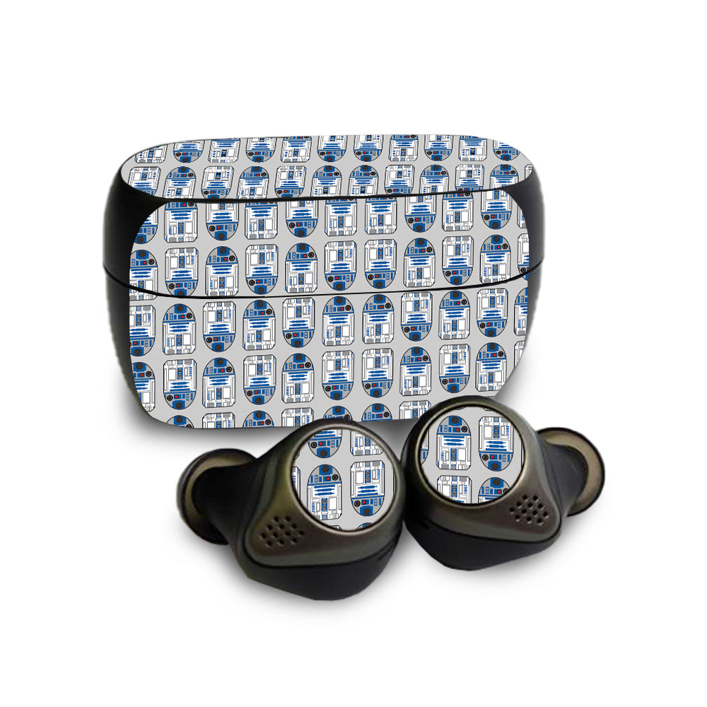 Galaxy Bots Skin For Jabra Elite 75t — MightySkins