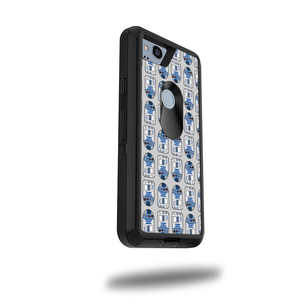 Galaxy Bots Skin For OtterBox Defender Pixel 2 5” Case — MightySkins