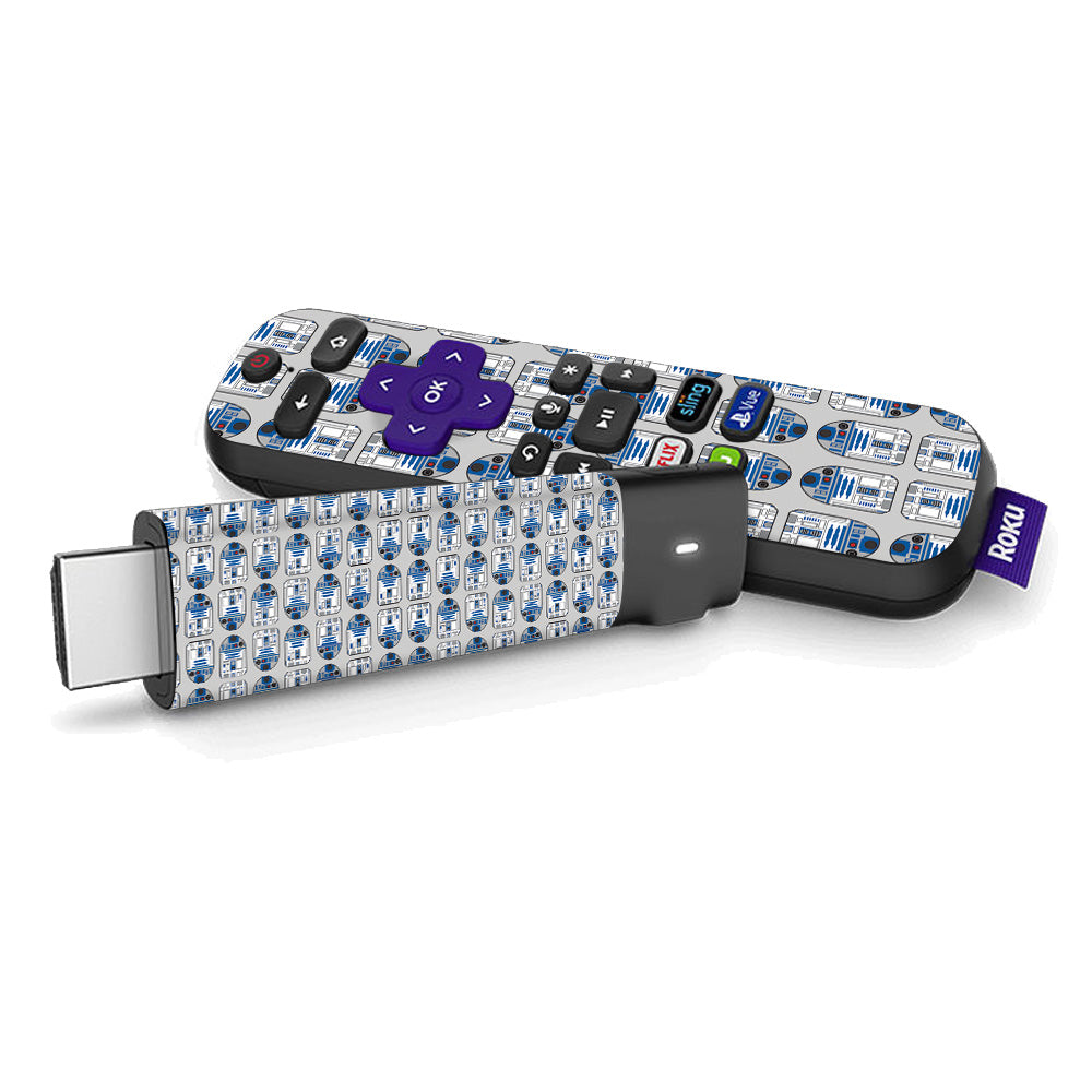 Galaxy Bots Skin For Roku Streaming Stick + — MightySkins