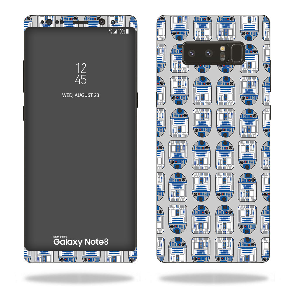 Galaxy Bots Skin For Samsung Galaxy Note 8 — MightySkins