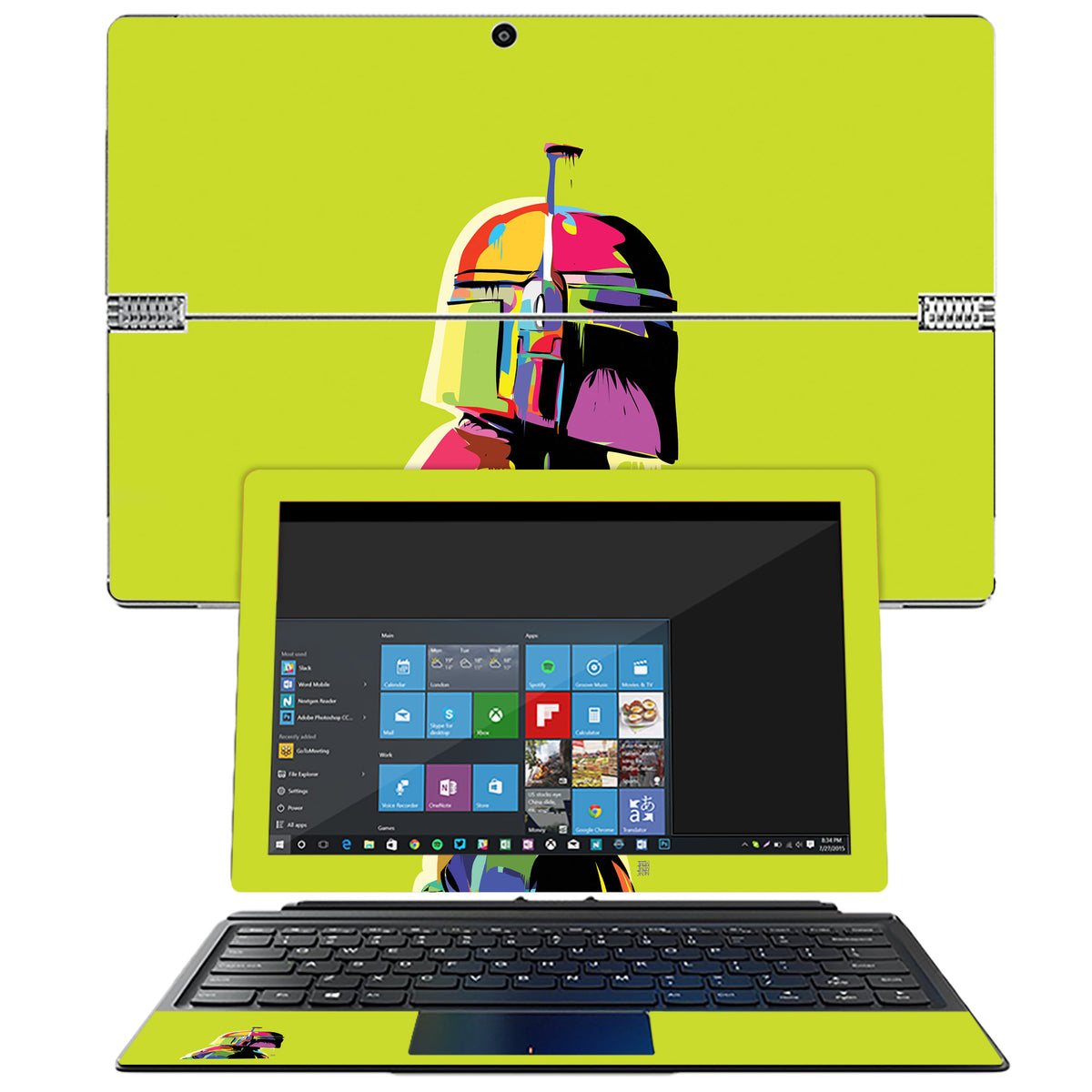 Galaxy Bounty Hunter Skin For MIIX 510 12.2" — MightySkins