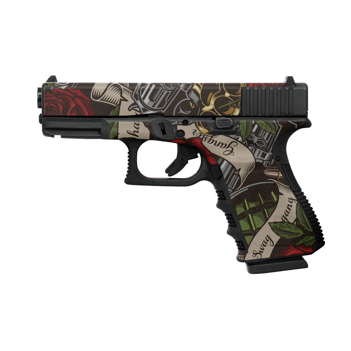 Gangster Life Skin For Glock 19 Gen 3 — MightySkins