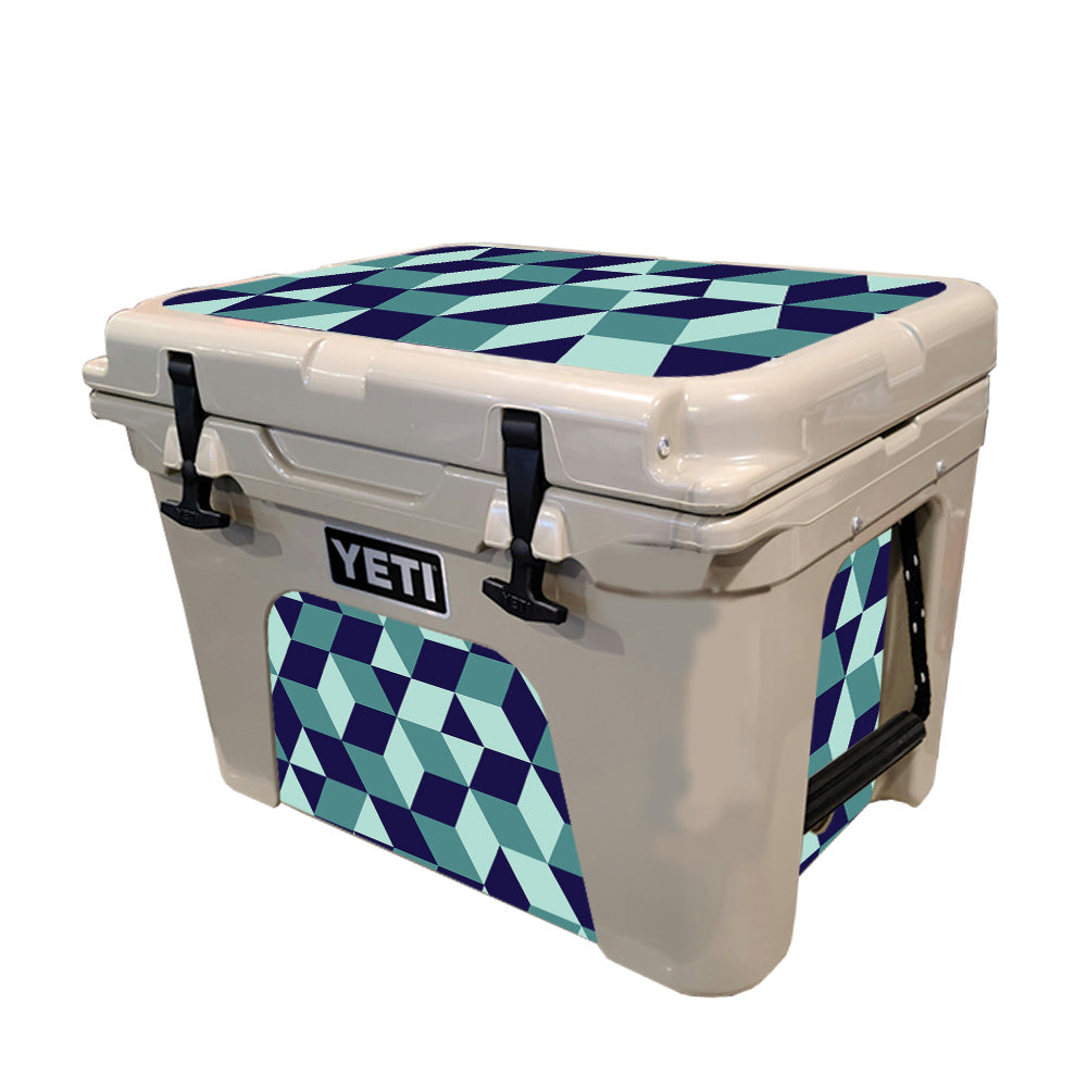 Geo Tile Skin For Yeti 35 qt Cooler — MightySkins