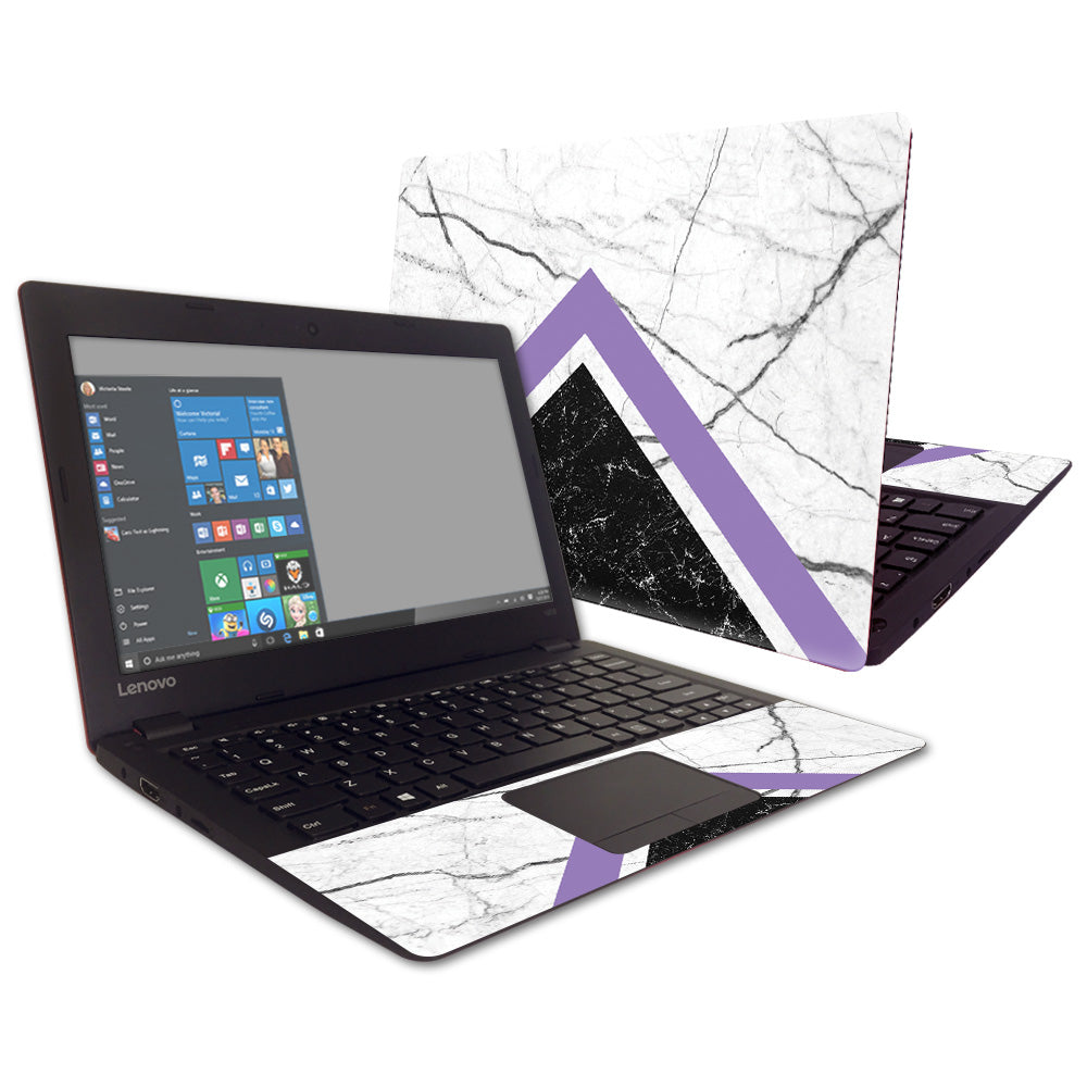 Geometric Marble Skin For IdeaPad 100s 11.6" — MightySkins