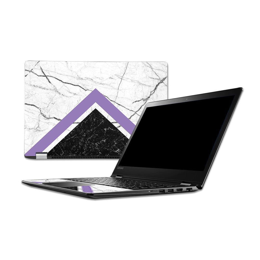 Geometric Marble Skin For Flex 4 14" — MightySkins