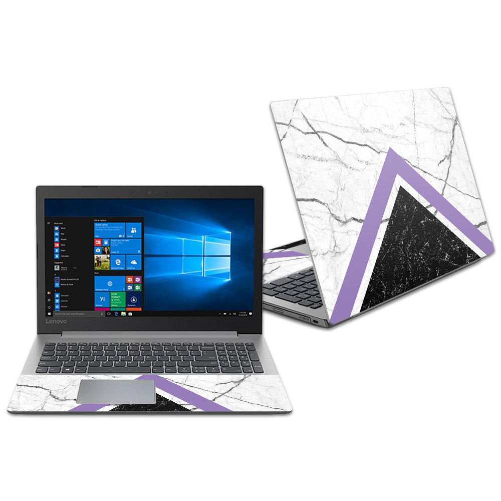 Geometric Marble Skin For Ideapad 330 15" (2018) — MightySkins