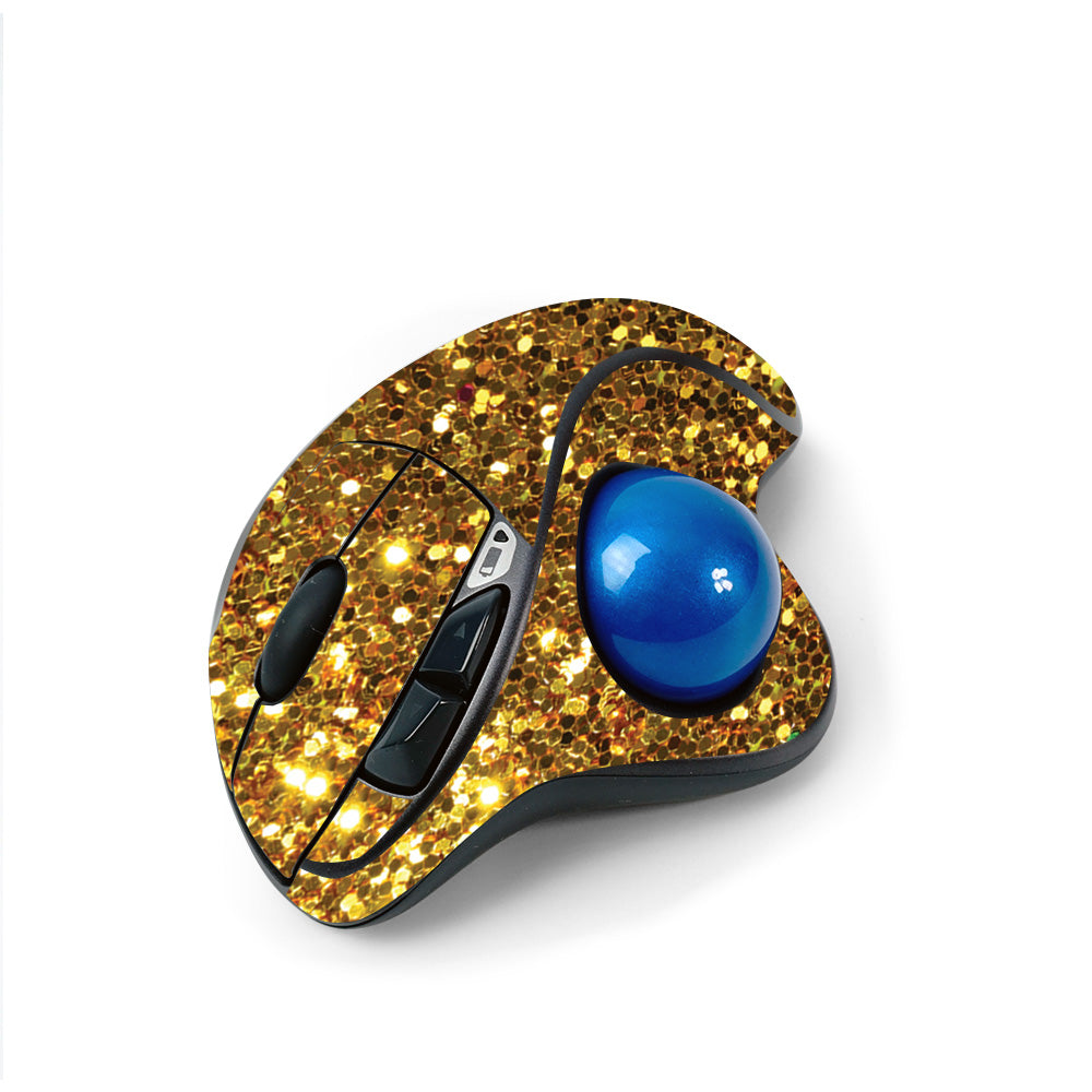 Gold Dazzle Skin For Logitech M570 Wireless Trackball Mouse — MightySkins