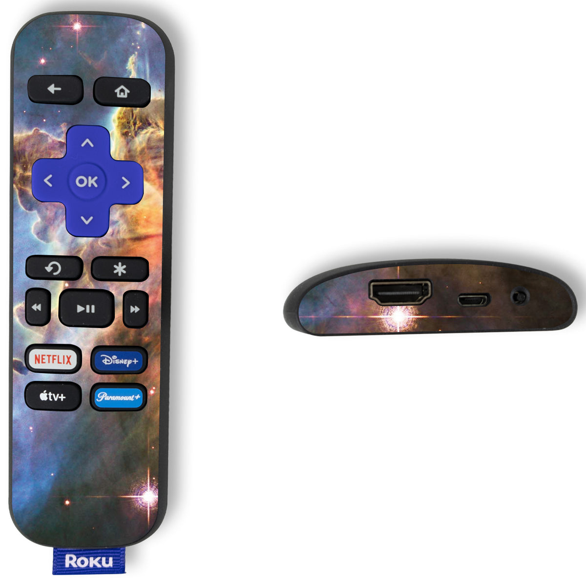 Golden Nebula Skin For Roku Express Model 3960 (2022) — MightySkins