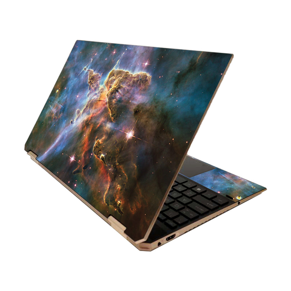Golden Nebula Skin For HP Spectre x360 15" (2020) Laptop — MightySkins